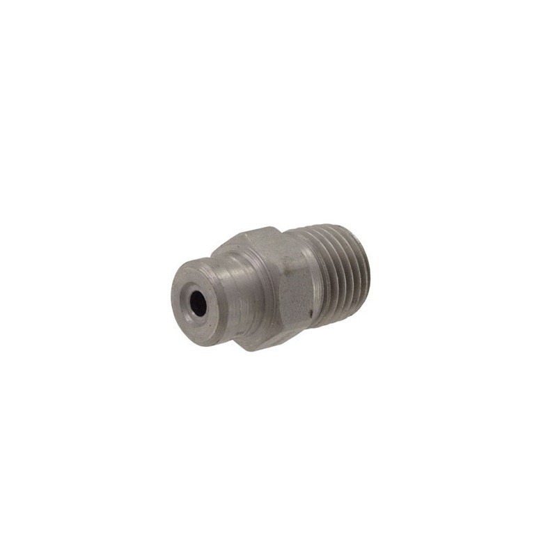 Buse haute pression inox pour le lavage angle 0° 30 litres/minute N...